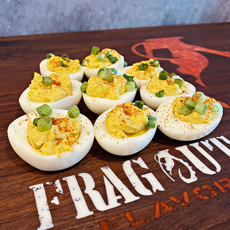 Smoked Deviled Eggs – Frag Out Flavor