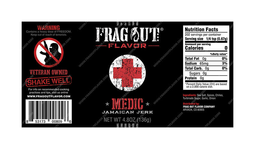 Medic - Jamaican Jerk Spice Blend | Frag Out Flavor