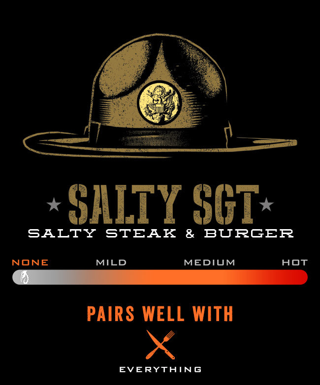 Salty SGT - Salty Steak & Burger Seasoning | Frag Out Flavor